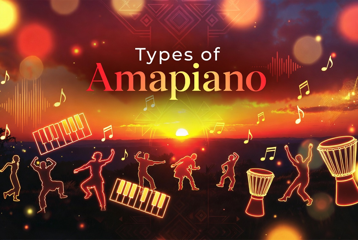 Types Of Amapiano | Sgija